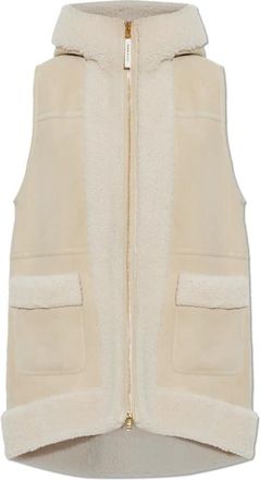 Bogner Lona Lammfell-Weste - - Jackets - Damen - Beige - L
