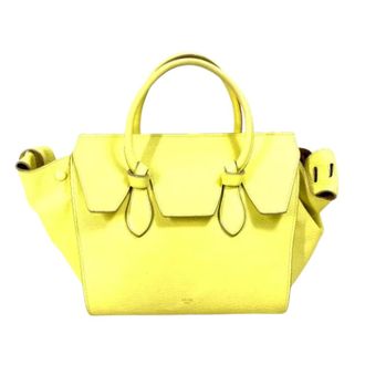 Celine Pre-owned Cuir sacs-ports-paule - Femme - Pre-owned - Jaune - Taille: ONE Size