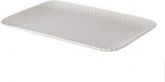 La Porcellana Bianca Die weiße Porzellan Tablett Gebäck cm. 20 x 13 Momente