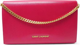 Saint Laurent Clutches - NEUE SAINT LAURENT HANDTASCHE 342283 KETTENGELDB&Atilde;- - Gr. unisize - in Rosa - f&uuml;r Damen