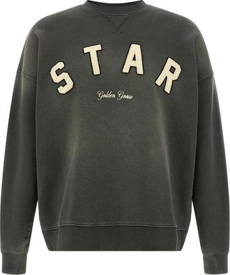 Golden Goose Homme, Sweatshirts et sweats &agrave; capuche, Gris, Taille: L Star SweaT-shirt