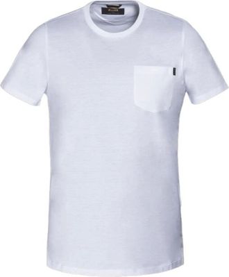 Moorer Homme, Tops, Blanc, Taille: M T-shirt l&eacute;ger &agrave; col rond