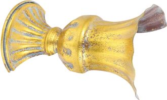 Supvox Halbe Wandvase Aus Metall Für Innenbereich Pflanztopf Zur Wandmontage Für Sukkulenten Rustikales Blumentopf Wanddekoration Kompakter Hängender Pflanzg