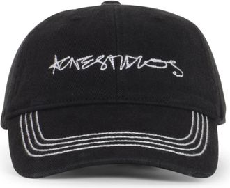 Acne Studios Homme, Accessoires, Noir, Taille: ONE Size Chapeaux noirs pour un look élégant