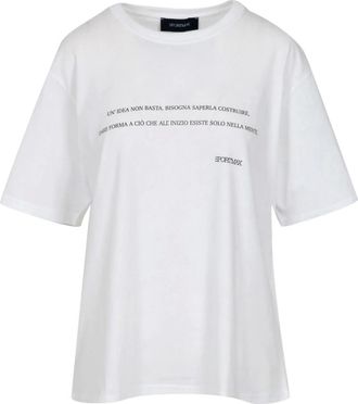 Sportmax Femme, Tops, Blanc, Taille: 38 FR SportMax T-shirts et Polos