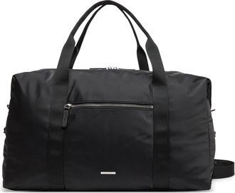 Calvin Klein Wochenendtasche Calvin Klein Sleek Nylon Weekender Bag LV04D3043G Schwarz