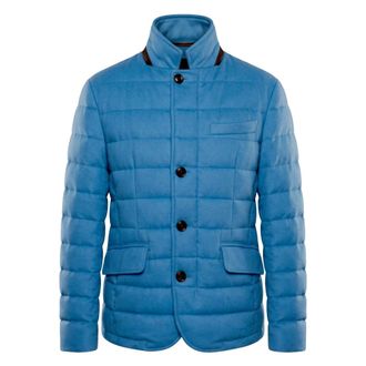 Moorer Steppjacke - - Jackets - Herren - Blau - S