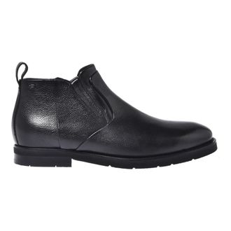 Baldinini Black tumbled leather ankle boots - - Shoes - Herren - Schwarzk - 46 EU