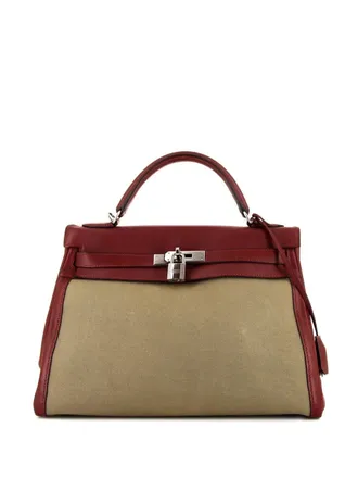 Herm&egrave;s sac &agrave; main Kelly 32 - Rouge