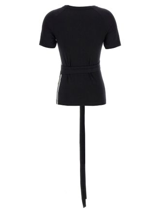 Yohji Yamamoto Stretch Lyocell T-Shirt - Black