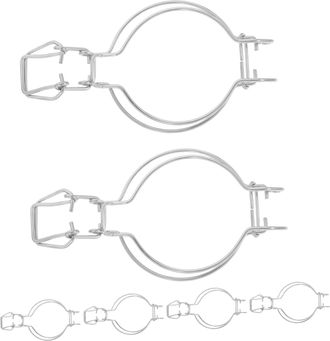 Healifty 6st&uuml;cke Edelstahl Drahtklemme F&uuml;r Weckgl&auml;ser Stabile Dichtung Luftdicht Und Auslaufsicher F&uuml;r Sichere Lagerung Von Lebensmitteln in Glasbeh&auml;ltern