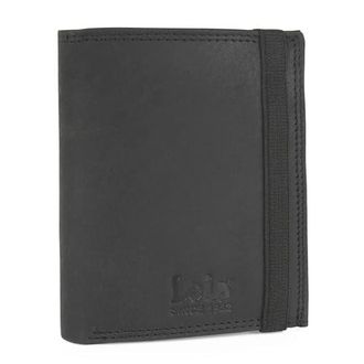 Lois Portefeuille Homme Cuir - Portefeuille Cuir Homme. Portefeuilles et Porte Carte Homme. Porte Feuille pour Homme Vintage, Noir