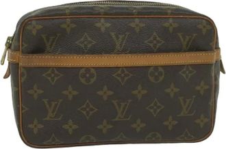Louis Vuitton Pre-owned Toile pochettes-minaudieres - Femme - Pre-owned - Brun - Taille: ONE Size