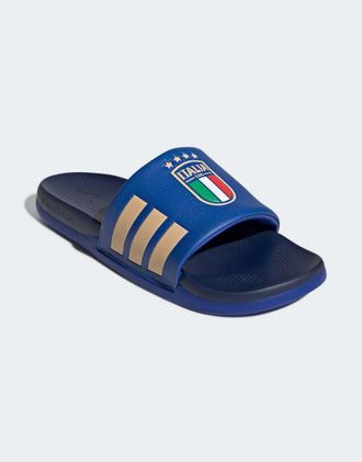 adidas adidas Performance - Adilette Comfort 2.0 - Italy - Claquettes - Bleu vif/blanc/nuage