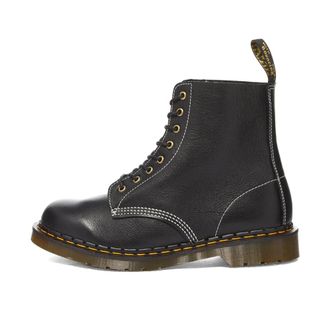 Dr. Martens Hergestellt in England: Schwarze Lederstiefel - - Shoes - Herren - Schwarzk - 44 EU