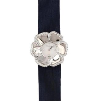 Chanel Pre-owned Lederuhr - - Pre-owned - Damen - Wei&szlig; - ONE SIZE