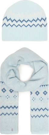 Guess Set Schal und M&uuml;tze Guess W5PZ18 Z3LQ0 Blau