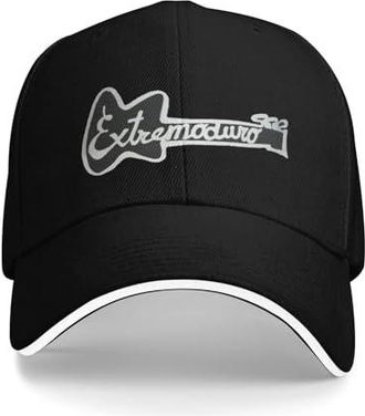 Generic Casquette Homme, Casquettes de Baseball EXTREMODURO Groupe de Rock Tour 2025 Tenue pour Casquette de Camionneur Unisexe, Casquette Snapback Vintage Ca