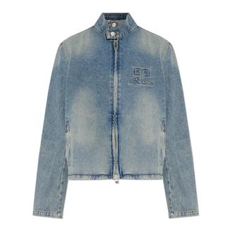 Courr&egrave;ges Homme, Vestes, Bleu, Taille: L City Shadow Denim Jacket