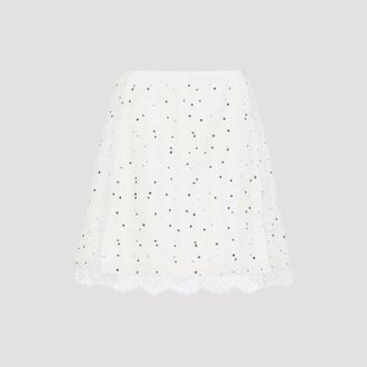 Giambattista Valli Cotton Mini Skirt