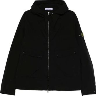 Stone Island Homme, Vestes, Noir, Taille: M Light Vestes