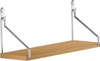 Generic Schwebendes B&uuml;cherregal, Wandspeicher aus Holz, ohne Bohren, Lagerregal, B&uuml;cherregal f&uuml;r Wohnzimmer, Pflanzen, B&uuml;cher, K&uuml;che