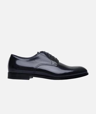 Doucal's Homme, Chaussures, Bleu, Taille: 43 EU Derby Spazzolato