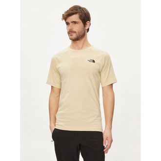 The North Face T-Shirt NF0A87NU Beige Regular Fit