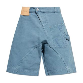 J.W.Anderson Herren, Shorts, Blau, SGröße