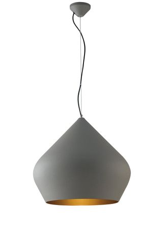Luce-Ambiente-Design Tholos Suspension Chandelier in Gray Metal