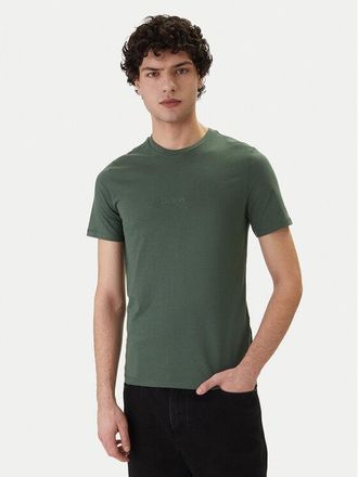 Guess T-Shirt M2YI72 I3Z14 Gr&uuml;n Slim Fit
