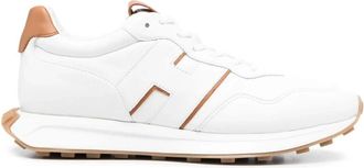 Hogan Homme, Chaussures, Blanc, Taille: 44 1/2 EU H601 Baskets