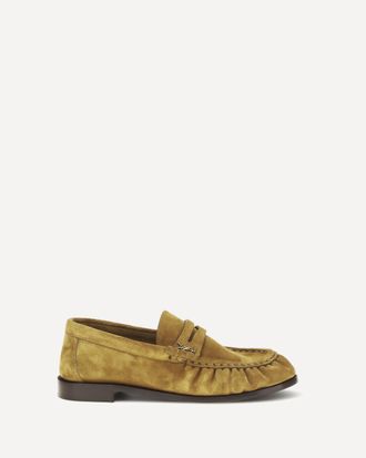 Saint Laurent Suede Le Loafer Loafers Female 40