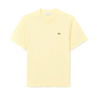 Lacoste Baumwoll-T-Shirt - - Tops - Herren - Gelb - M