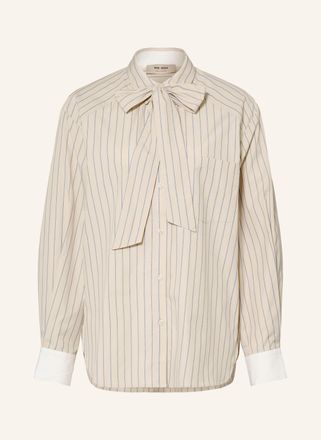Mos Mosh Mos Mosh Hemdbluse Mmkeeva Mit Abnehmbarer Schluppe beige