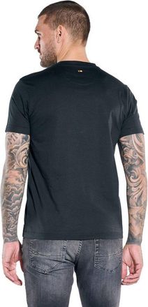 Emilio Adani T-Shirt Herren Rundhals T-Shirt, Schwarz