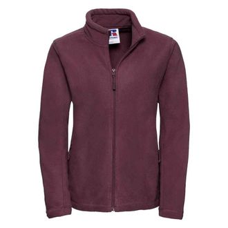 Russell Athletic Russell - Fleecejacke f&uuml;r Damen - F&uuml;r Au&szlig;en (Burgunderrot)