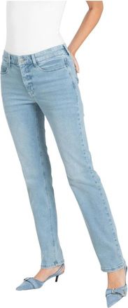 M.A.C Mac, Femme, Jeans, Bleu, Taille: 38 FR Dream Jeans droits