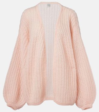 Toteme Oversize-Cardigan aus einem Mohairgemisch