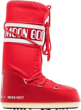 Moon Boot Stiefel - mb icon nylon divers - Gr. 42 (EU) - in Rot - für Damen