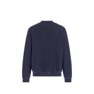 Guess Sweatshirt &agrave; col rond en coton m&eacute;lang&eacute;