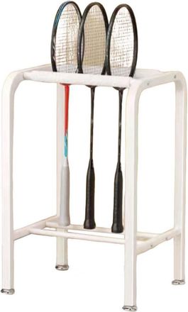 Generic Tennisschl&auml;gerhalter Mit Schwammschutz, Eisen-Badmintonschl&auml;ger-Pr&auml;sentationsst&auml;nder, for 5-20 Schl&auml;ger Mit 50 Kg Tragf&auml;higkeit, for Den Trainingsplat
