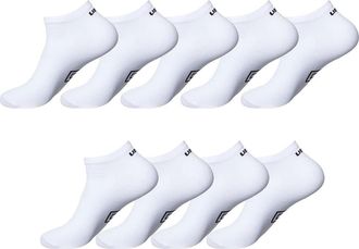 Umbro Socken Herren Anti-Schweiss, Sportsocken Herren, Angenehm, Knitterfrei (9er Pack), Weiss, 39/42