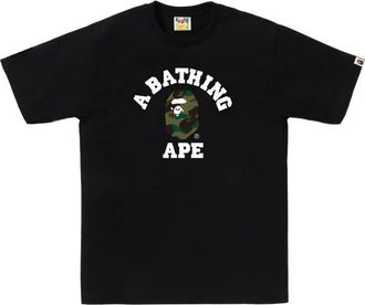 A Bathing Ape t-shirt à logo - Noir