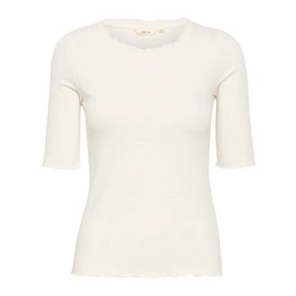 Cream Stilvolle Crribba Bluse in Snow White - - Tops - Damen - Wei&szlig; - XS