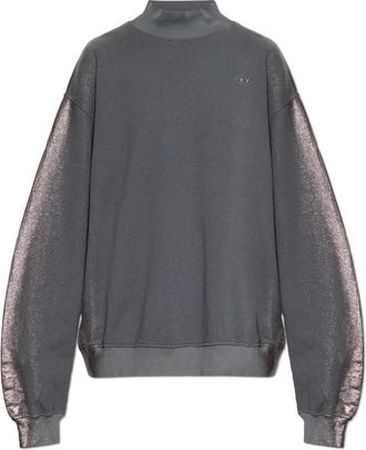 Diesel Damen, Sweatshirts & Hoodies, Grau, SGr&ouml;&szlig;e