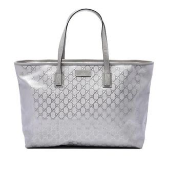 Gucci Sac cabas Pre-owned en toile - Femme - Pre-owned - Gris - Taille: ONE Size