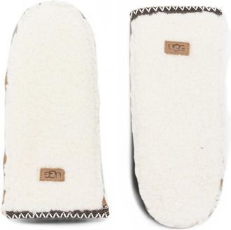 UGG UGGbraid Suede Mittens