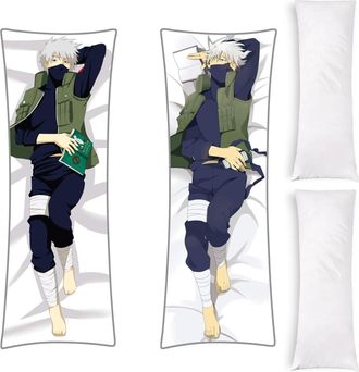 Coolchange Kakashi Hatake Umarmungskissen Set | Kissenbezug & Dakimakura Kissen | 150x50cm