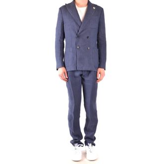 Lardini Einreihiges Anzugset - - Suits - Herren - Blau - L